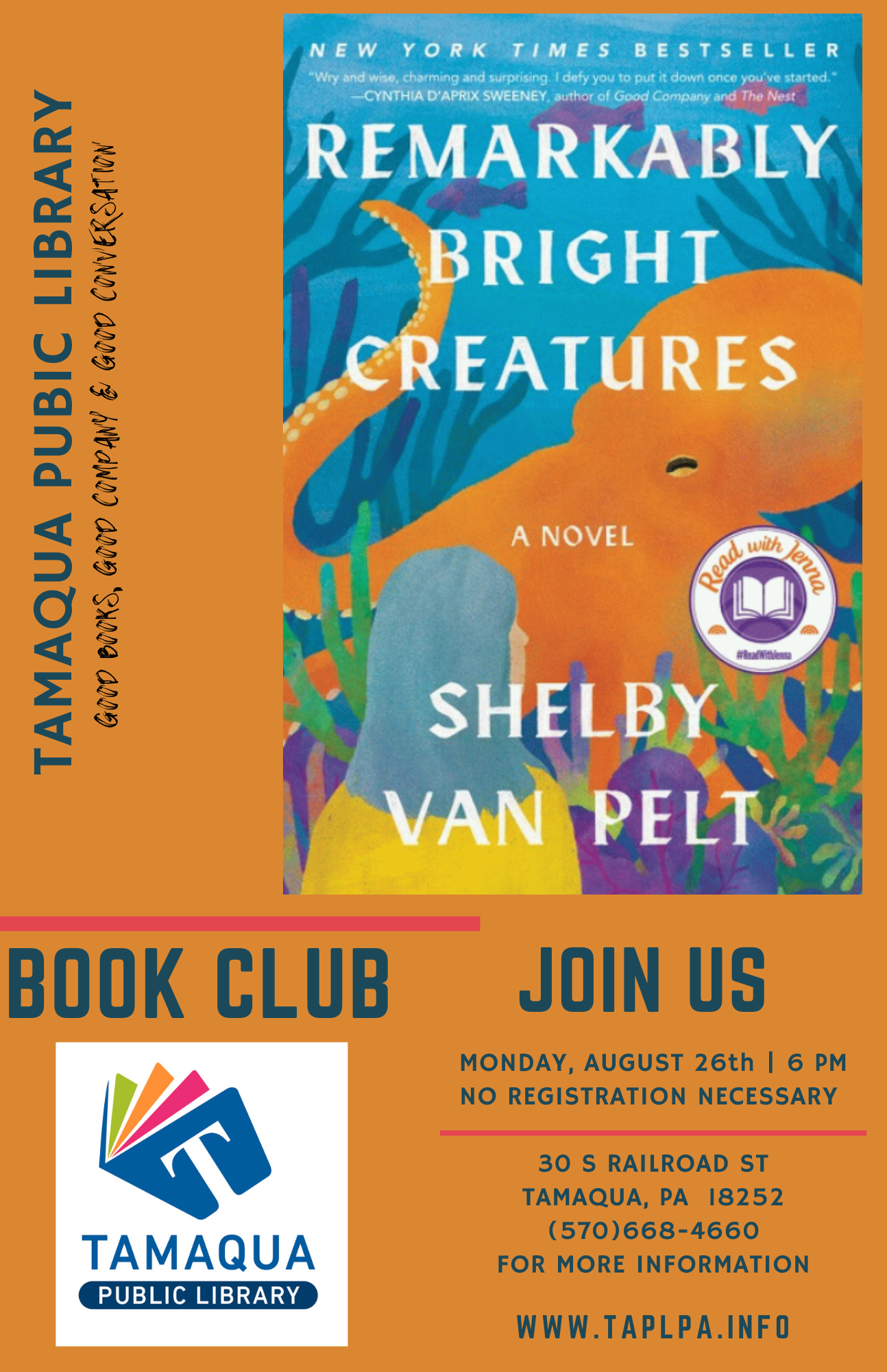 Tamaqua Public Library – Information~Education~Recreation