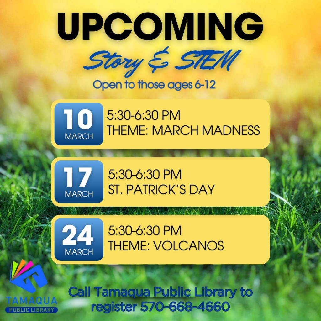 Programs – Tamaqua Public Library